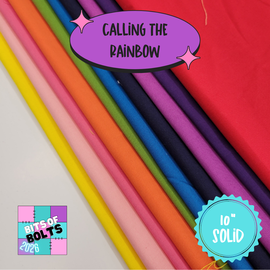 Bits of Bolts - 10" Solid Strips (x10) - Calling the Rainbow