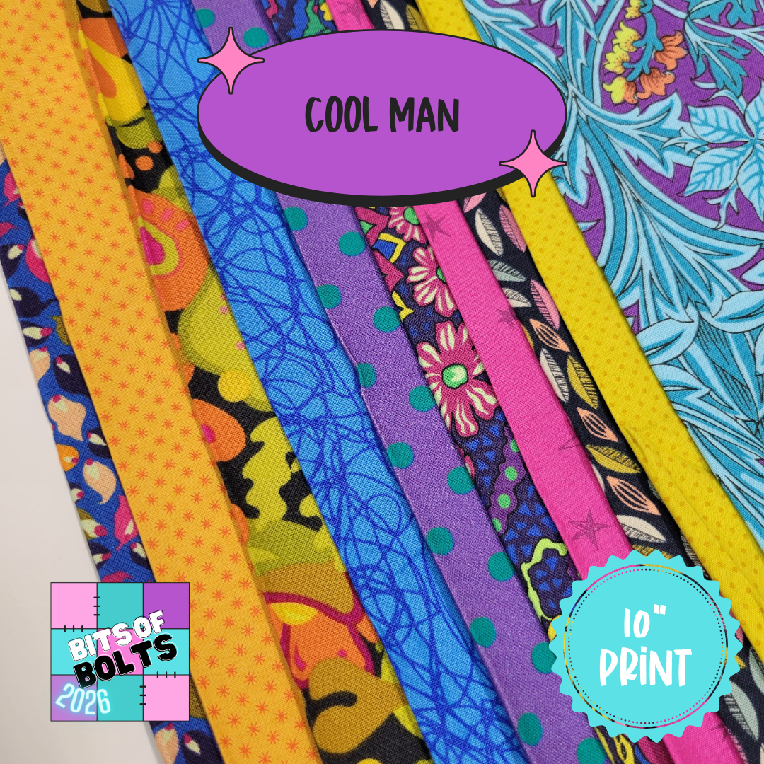 Bits of Bolts - 10" Print Strips (x10) - Cool Man