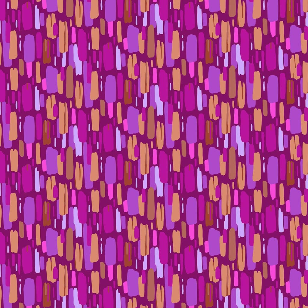 Dappled in Plum from Daisy Crush by Heather Bailey for FIGO Fabrics