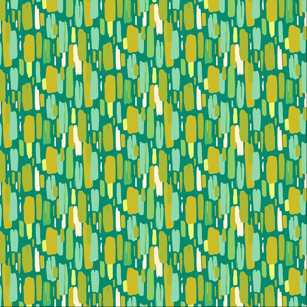 Dappled in Emerald from Daisy Crush by Heather Bailey for FIGO Fabrics